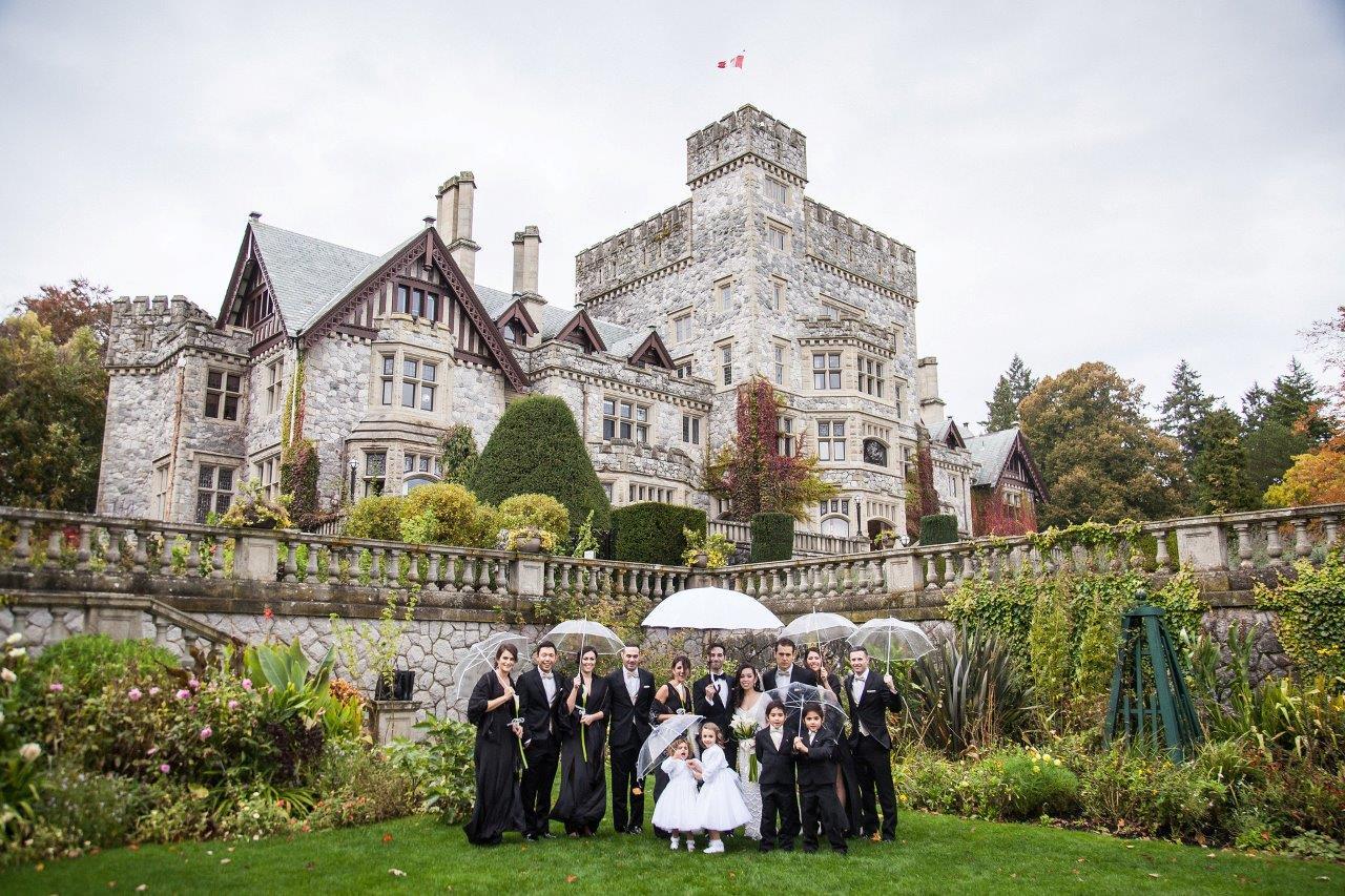 Classic Hatley Castle wedding package | Royal Roads University Hatley Park